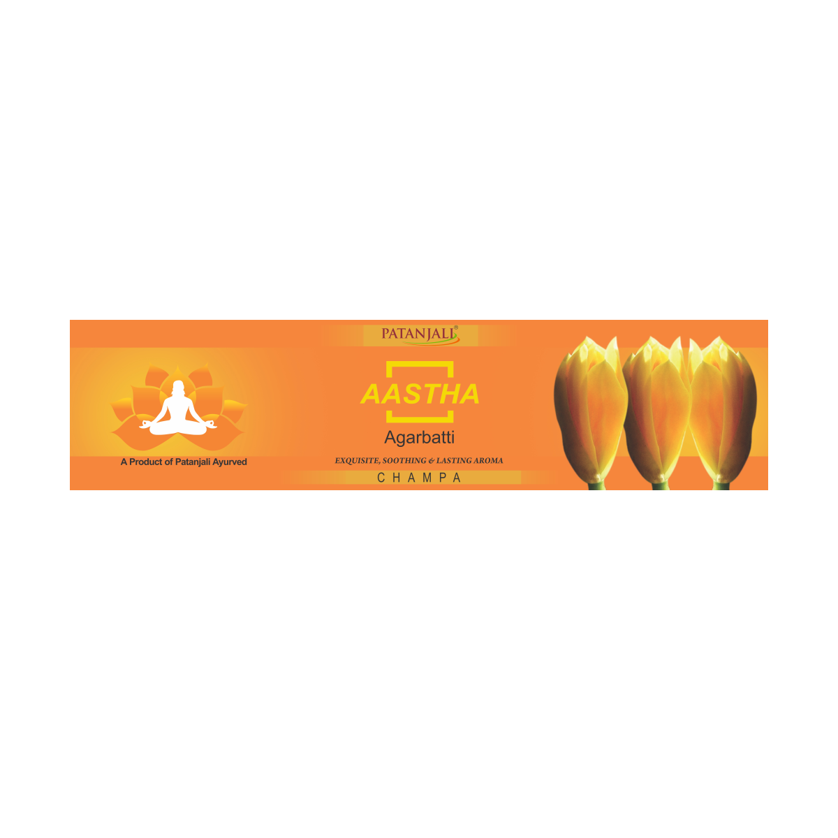 AASTHA AGARBATTI CHAMPA 20 GM Ayodhyafirst
